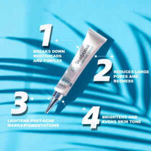 Best Gentle Pimple and Acne Treatment Gel. No peeling. No dryness.