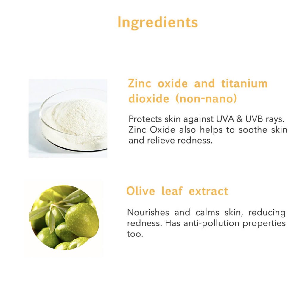 Mineral Sunscreen with Antioxidant for Acne-prone Skin | Non-nano